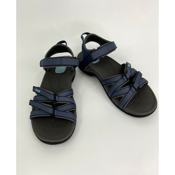 Teva | Shoes | Teva Womens Tirra Athletic Sandal Blue Gray 75 | Poshmark